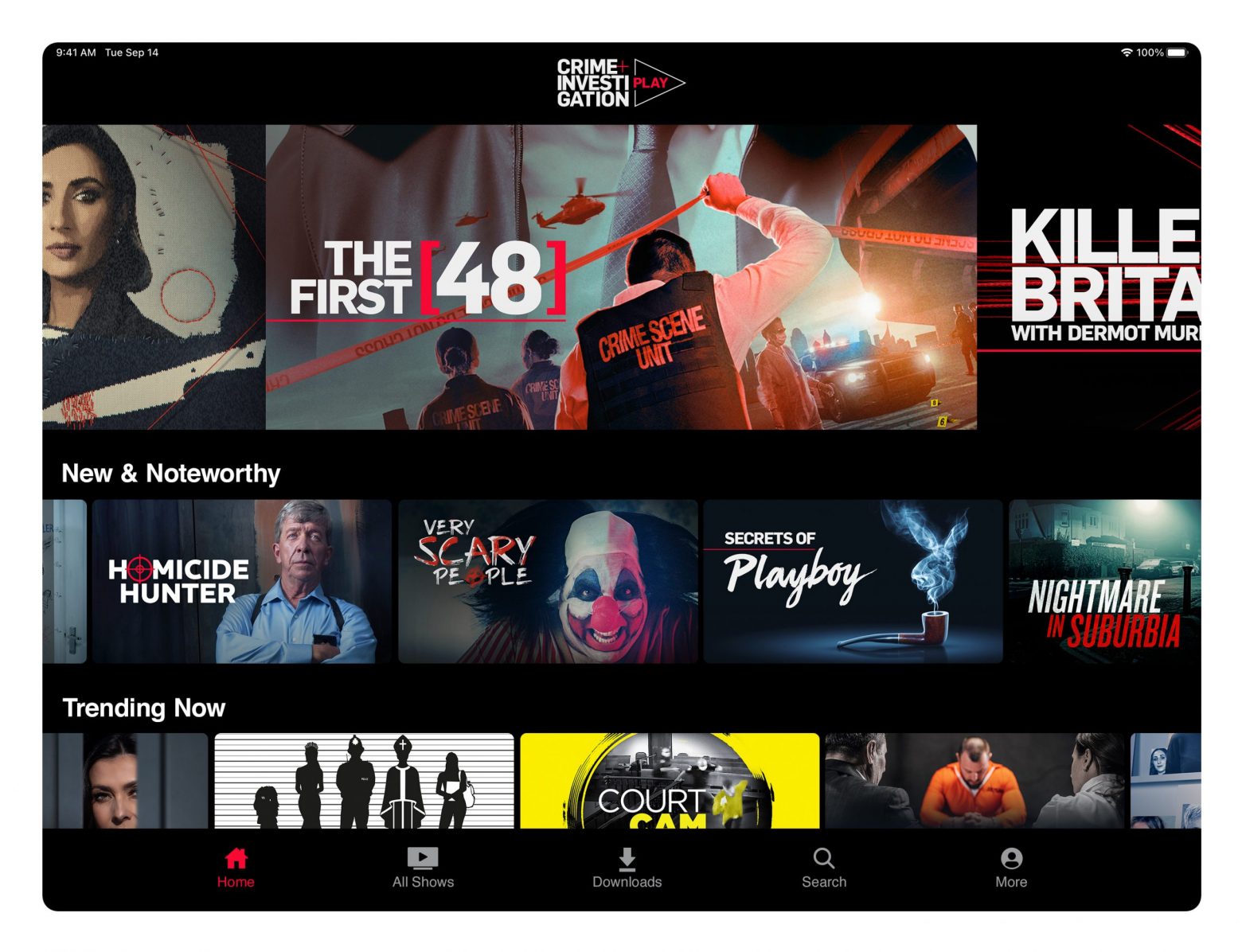 Crime+Investigation Play goes live in UK | Advanced Television