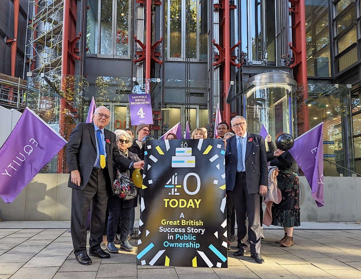 Birthday cards call for end to C4 privatisation plan | Advanced Television