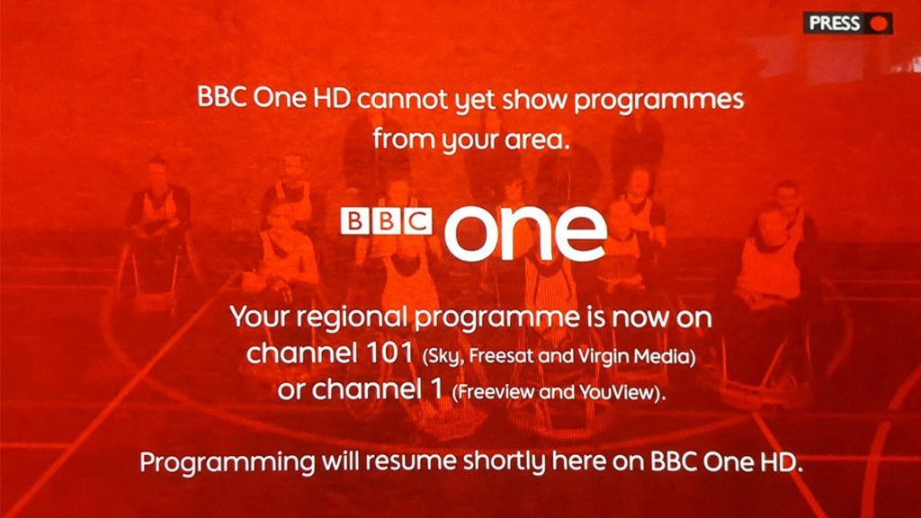 BBC Set To Complete Regional HD Transition Advanced Television