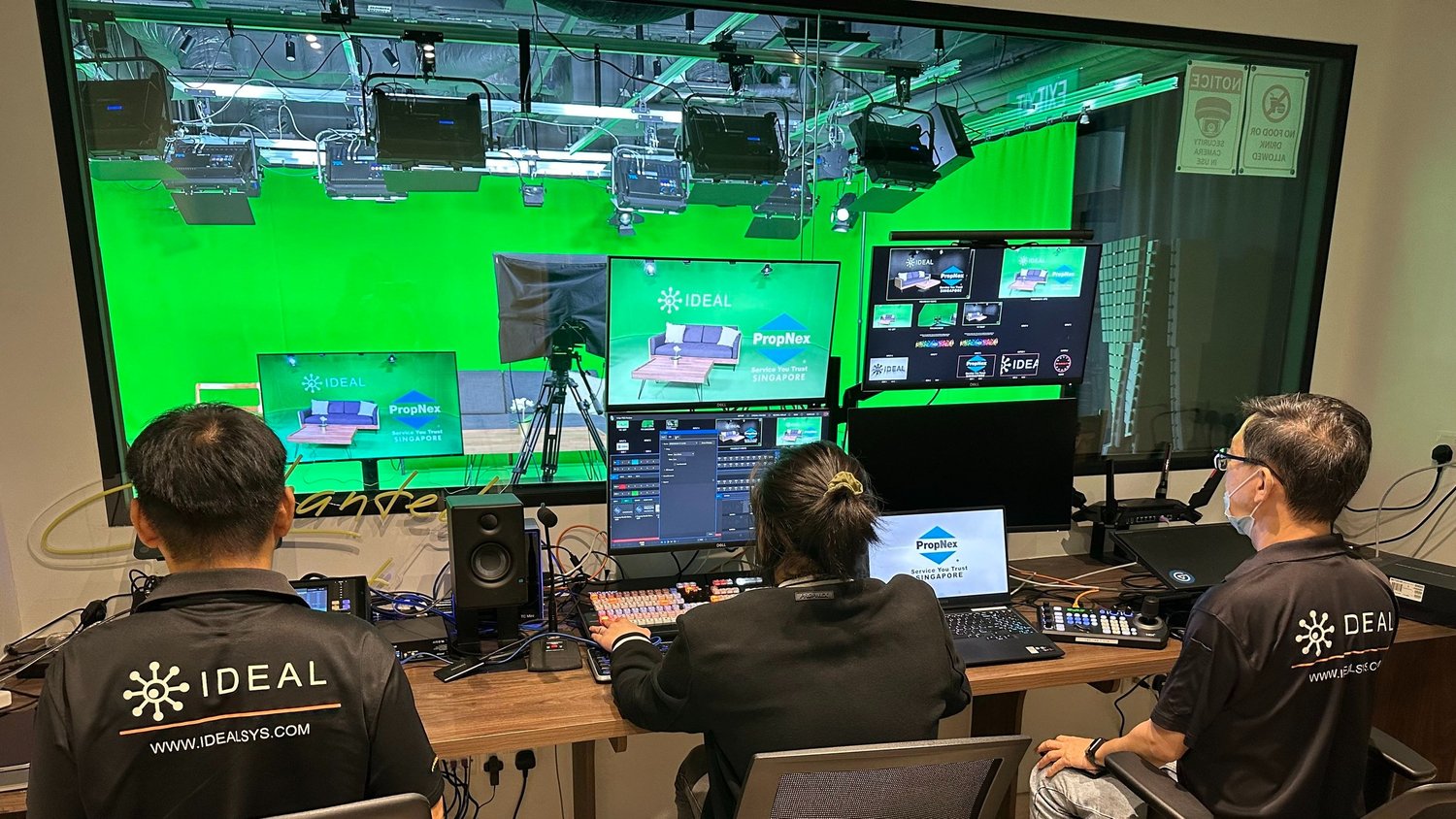 Ideal Systems delivers 4K NDI studio for PropNex | Advanced Television