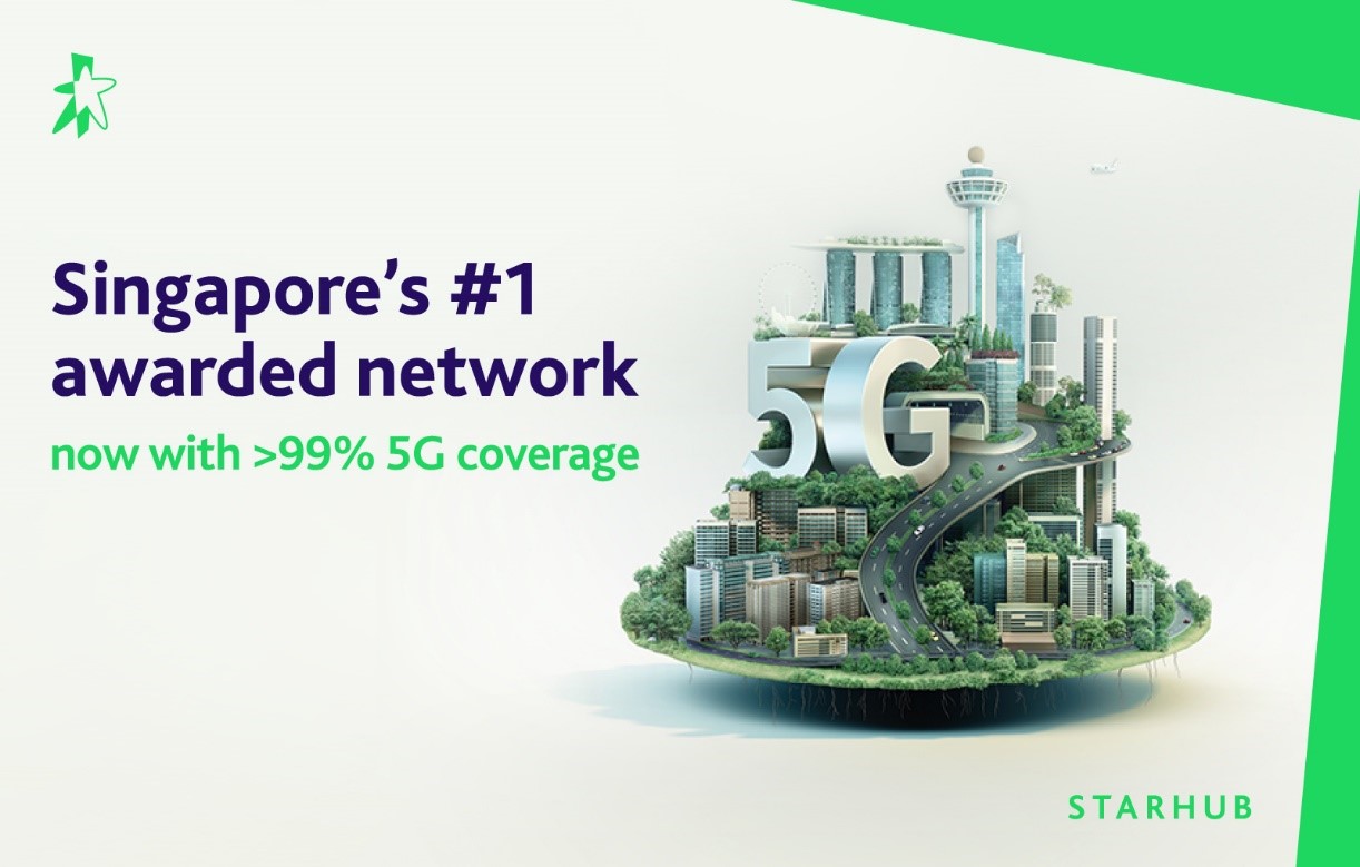StarHub achieves 99% 5G coverage in Singapore | Advanced Television
