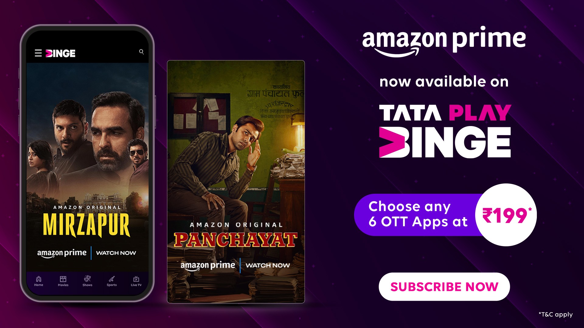 India: Tata Play, Amazon Prime collaborate | Advanced Television